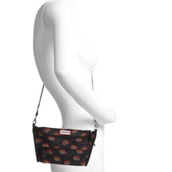 Hunter | Bags | Hunter Original Packable Crossbody Bag Mini Rainbow ...